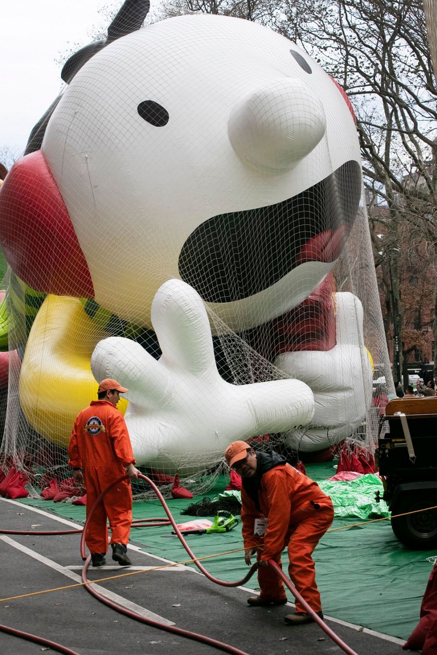 Wind could ground big balloons at NYC’s Thanksgiving parade