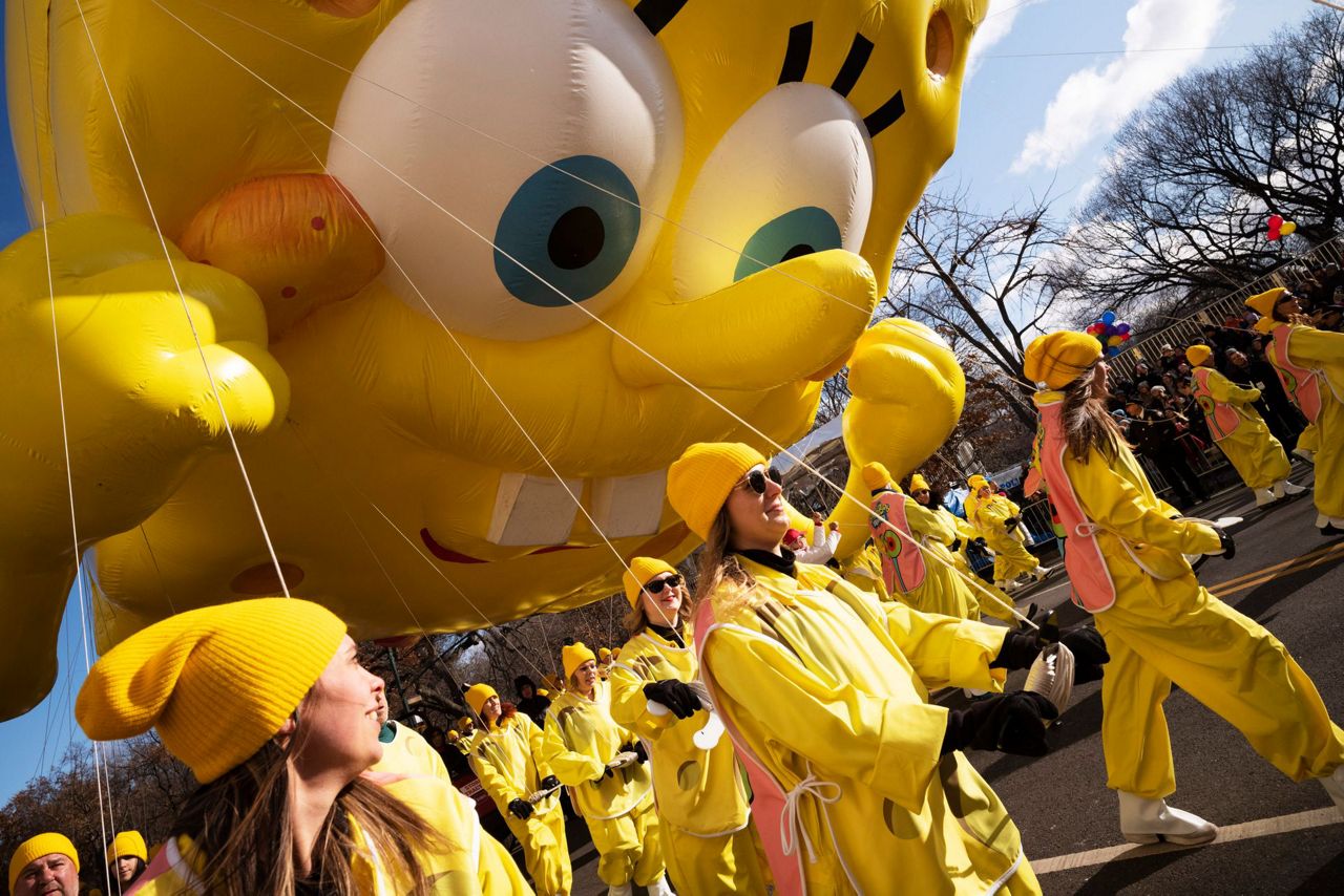 How high will balloons fly at NYC Thanksgiving parade?