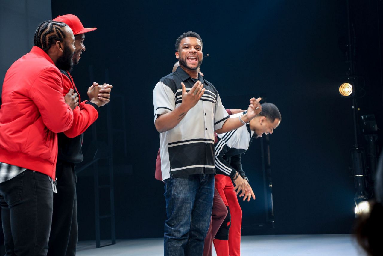 On Broadway, a playwright becomes an actor, saving a show