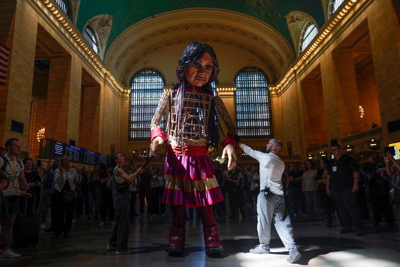 Meet Little Amal: A puppet celebrating New York City's roots