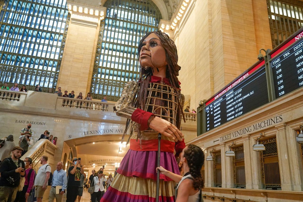 Meet Little Amal: A puppet celebrating New York City's roots