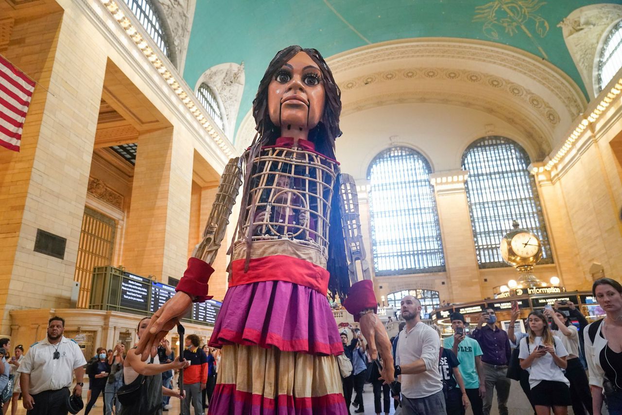 Meet Little Amal: A puppet celebrating New York City's roots
