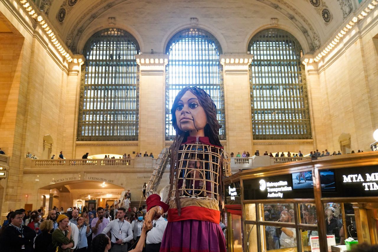 Meet Little Amal: A puppet celebrating New York City's roots