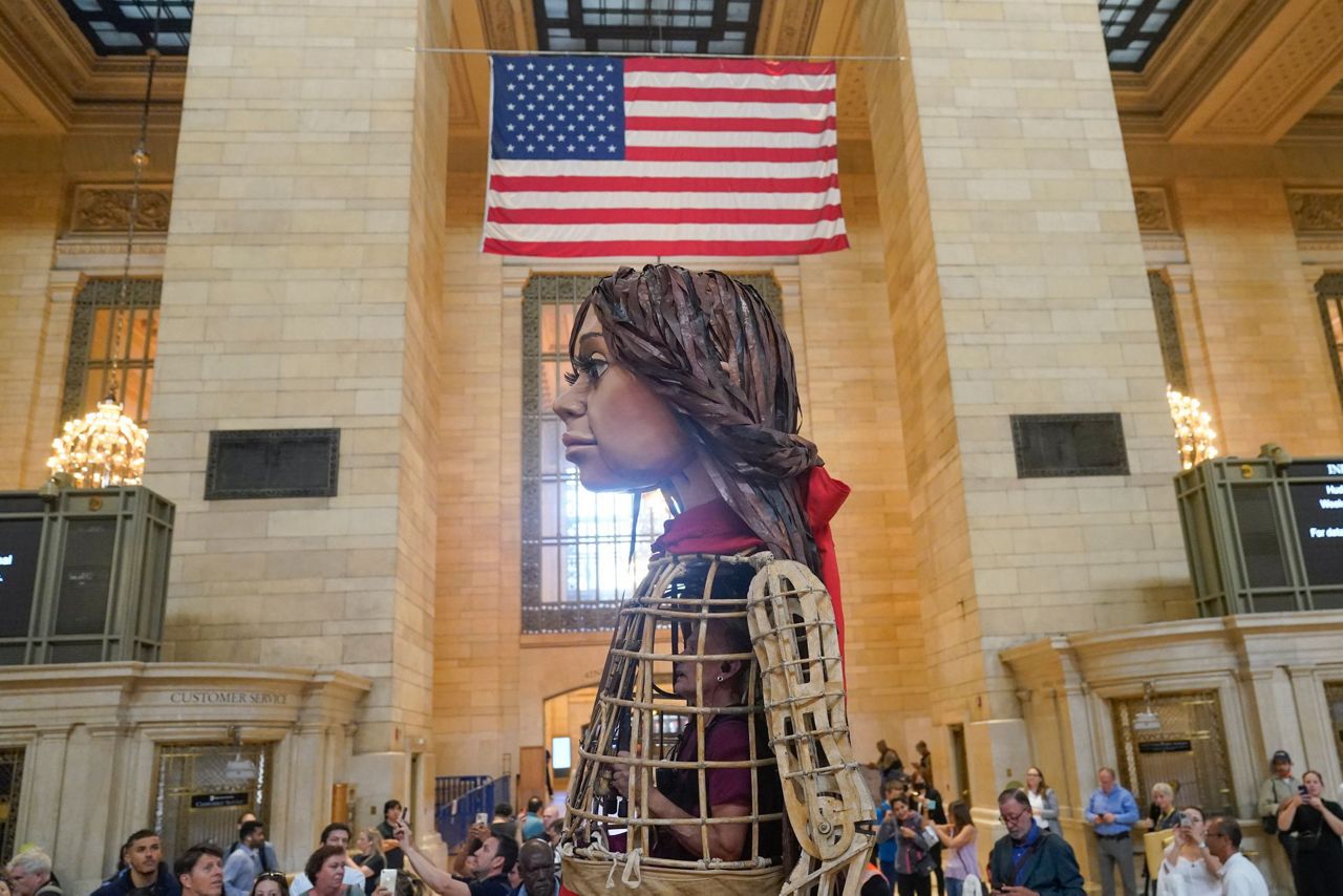 Meet Little Amal: A puppet celebrating New York City's roots