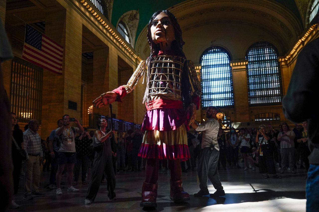 Meet Little Amal: A puppet celebrating New York City's roots