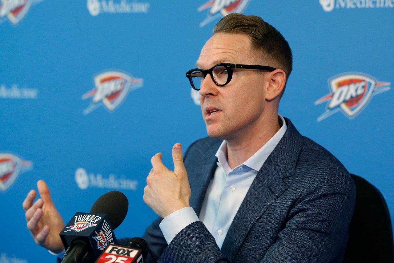 Thunder GM Sam Presti shies away from term "rebuilding"