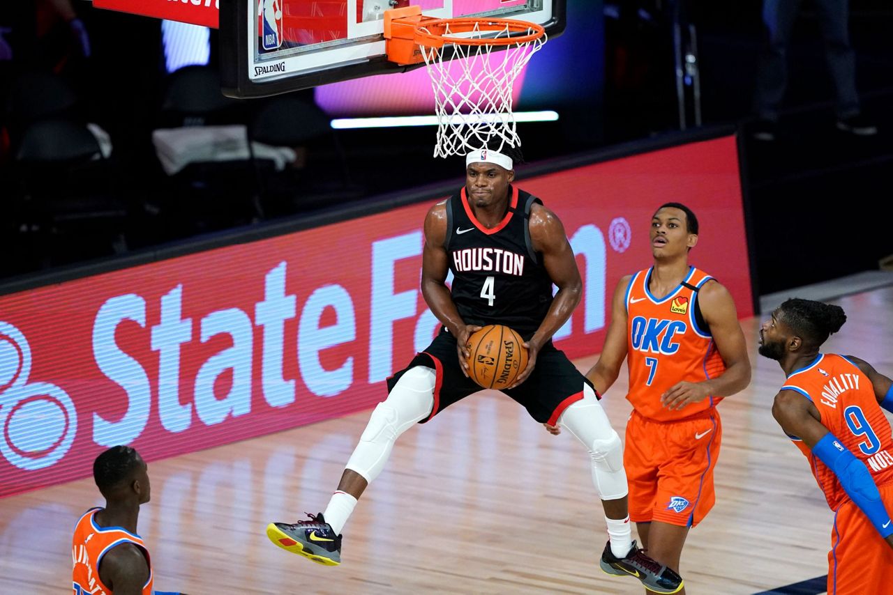 Harden scores 31 points, Rockets beat Thunder for 3-2 lead