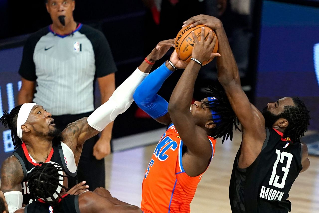 Harden scores 31 points, Rockets beat Thunder for 3-2 lead