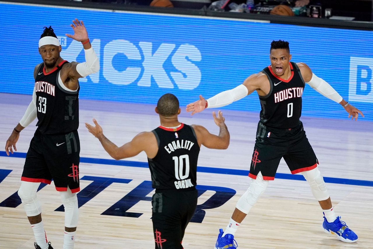 Harden scores 31 points, Rockets beat Thunder for 3-2 lead