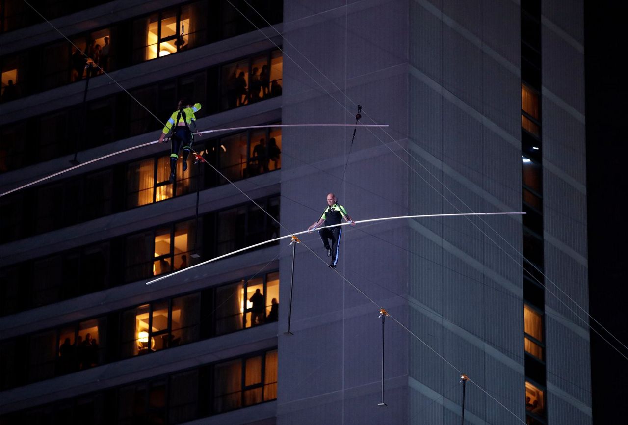 Flying Wallendas to cross Times Square on a high wire