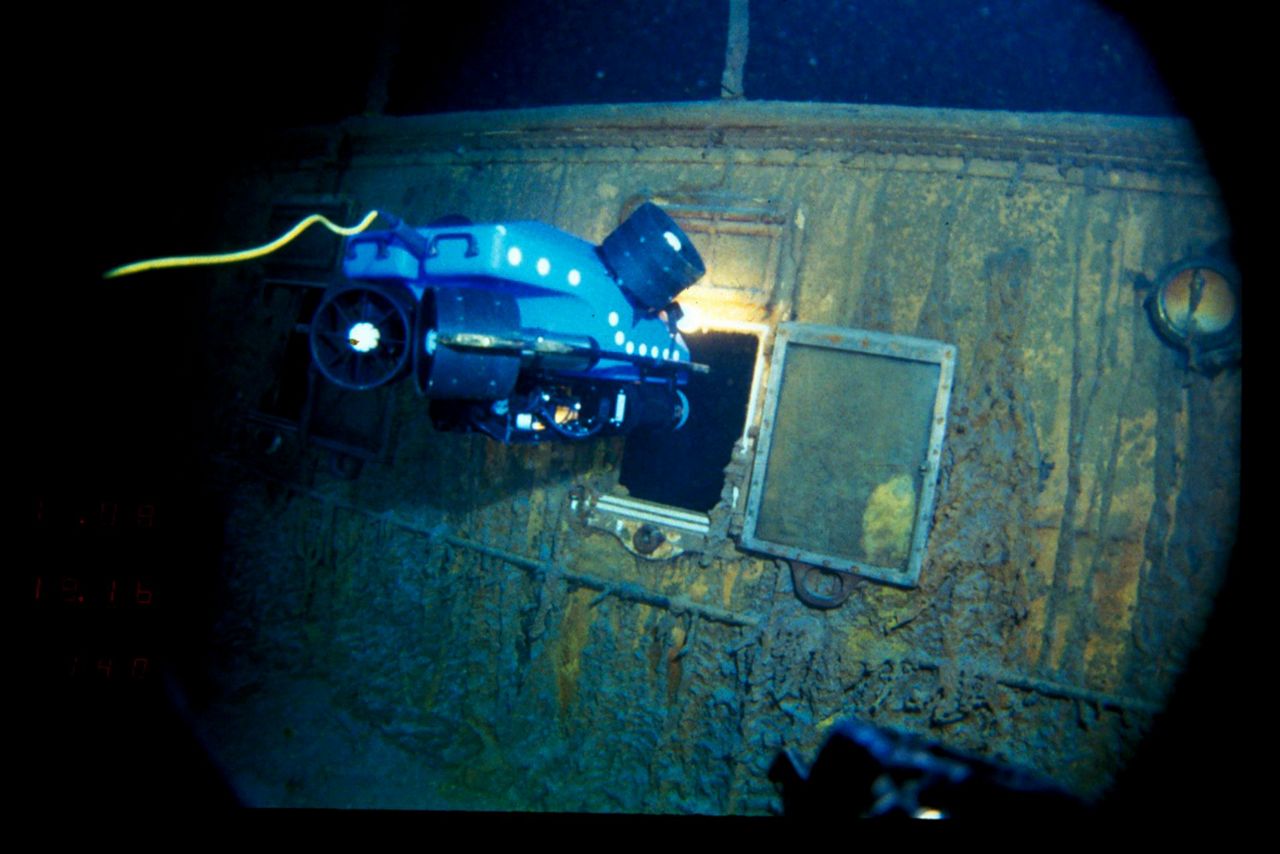 Rare video of 1986 dive in Titanic wreckage to be released