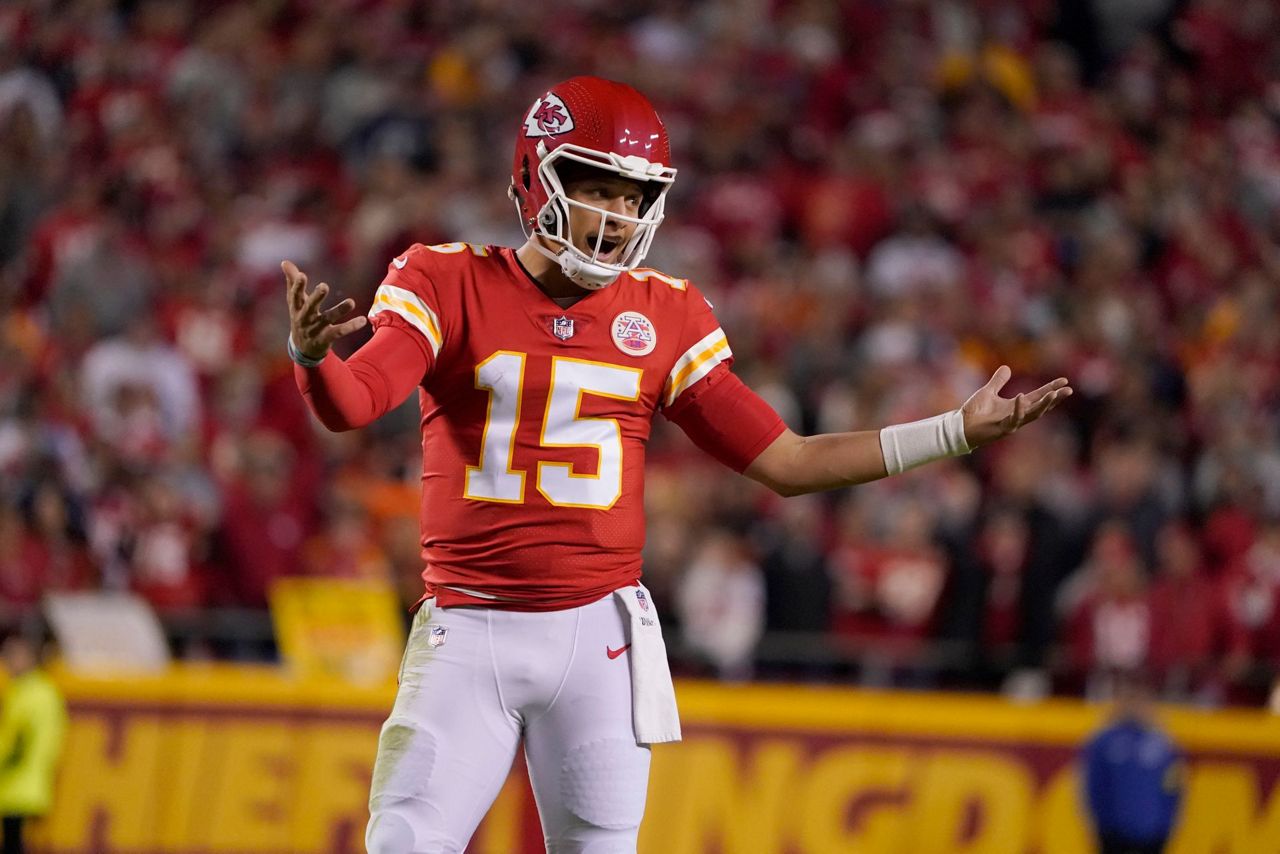 Chiefs' Mahomes feels good after high pass volume vs Titans