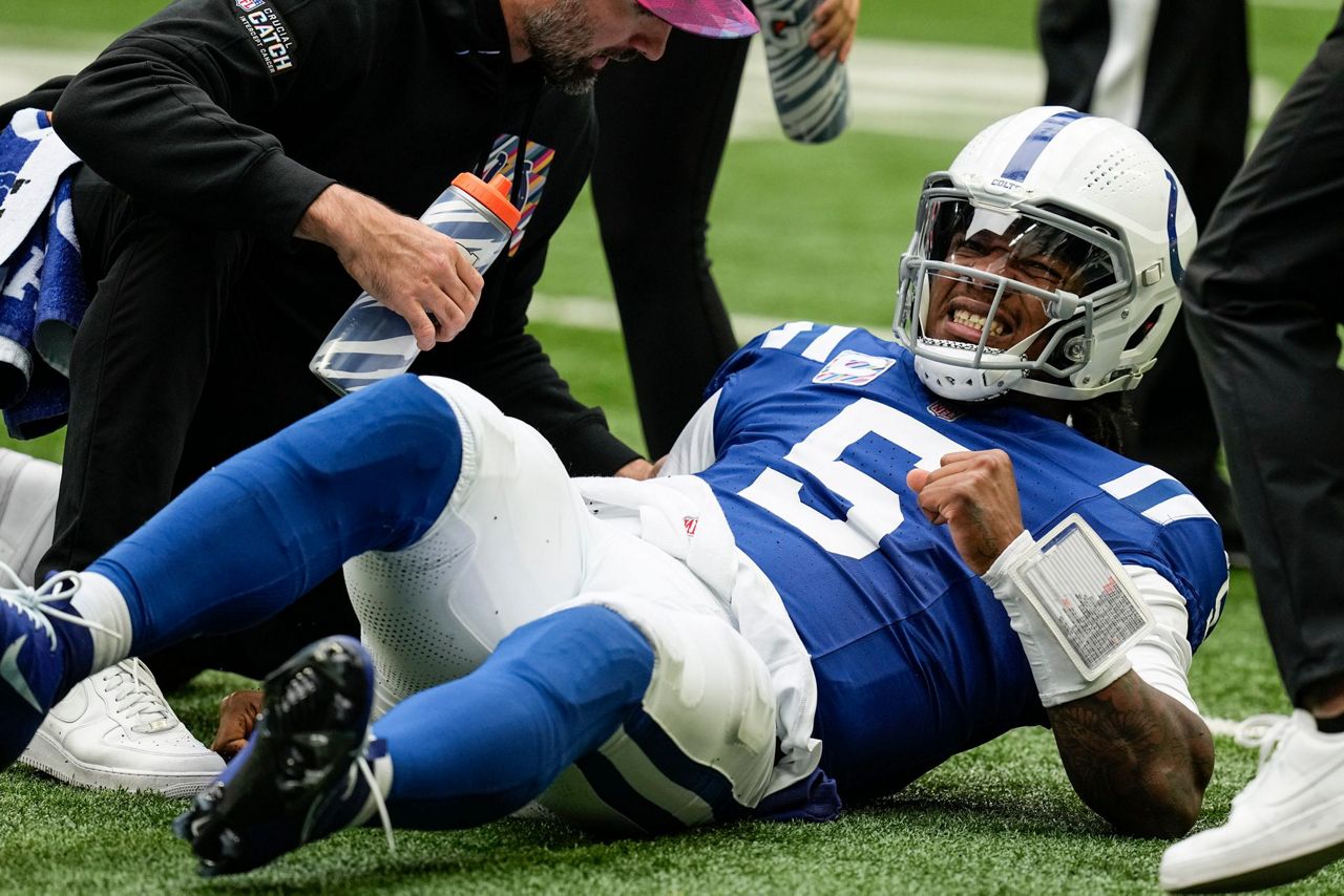 Colts lose rookie QB Anthony Richardson against Titans with right shoulder injury