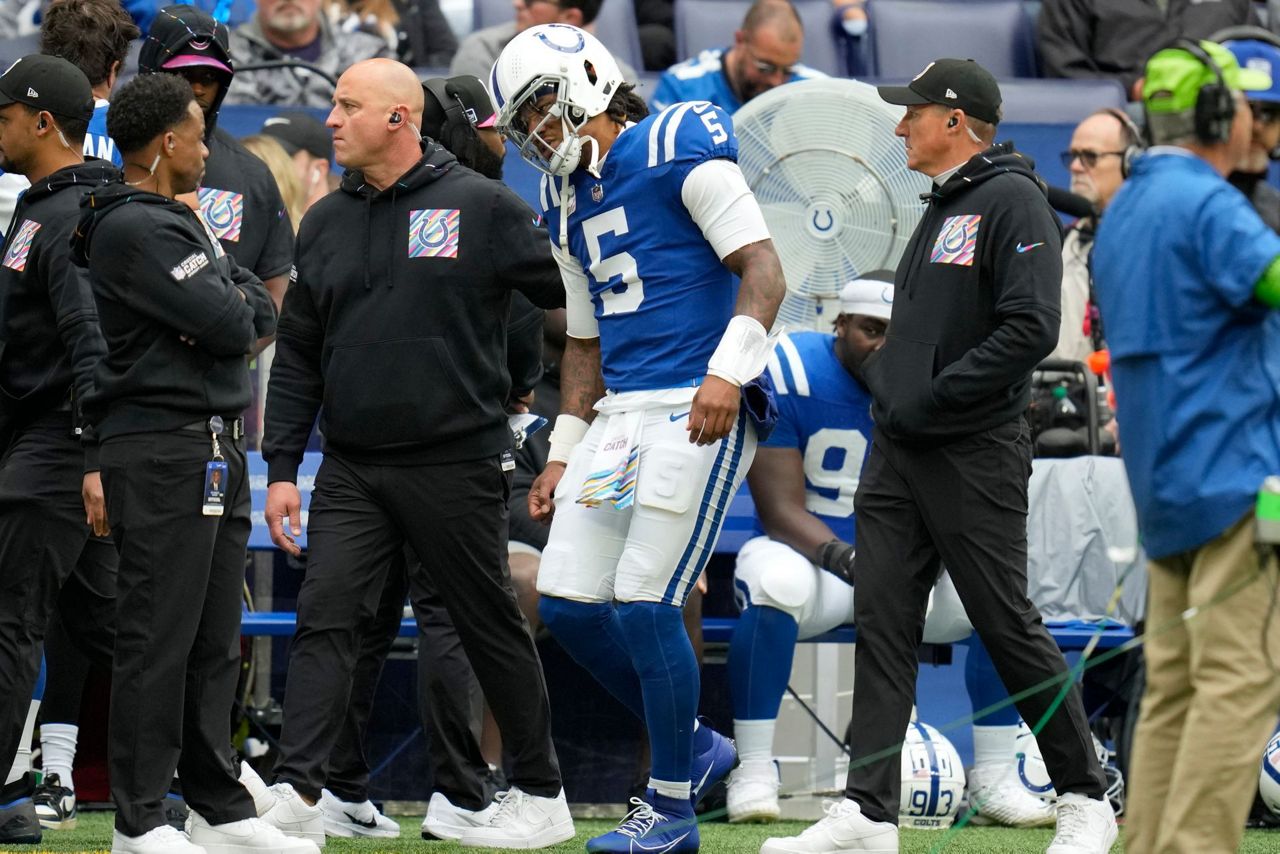 Colts lose rookie QB Anthony Richardson against Titans with right shoulder injury