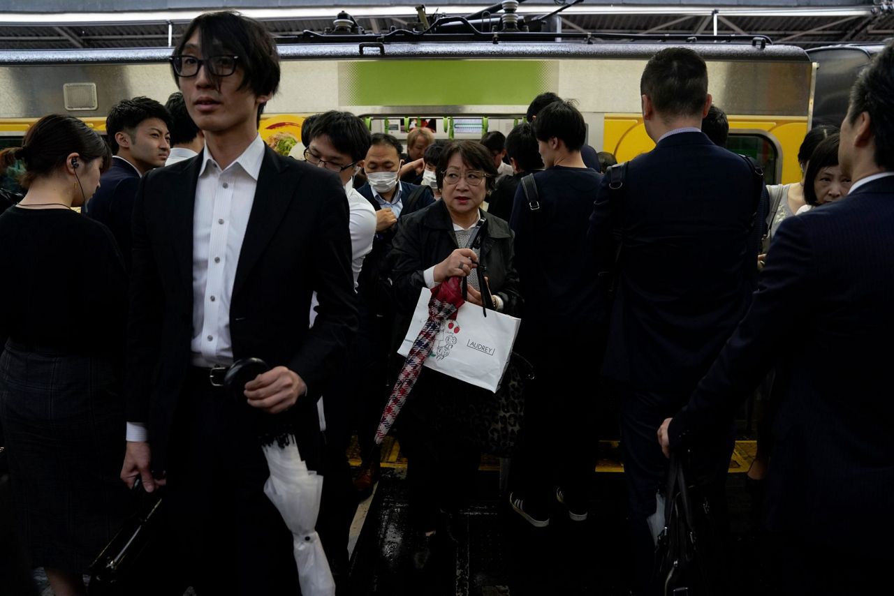 AP Photos: In the loop: Tokyo from a commuter train line