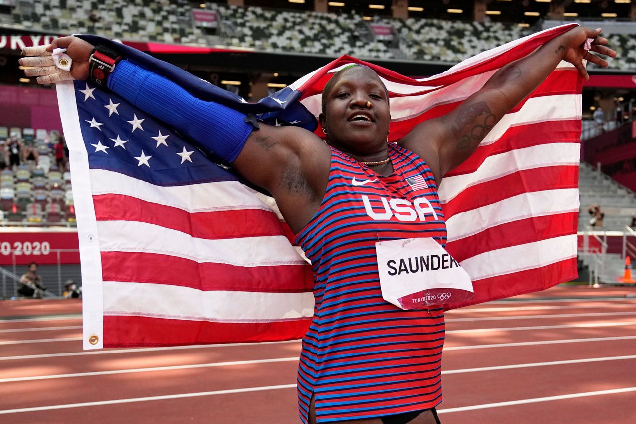 Incredible Raven: Saunders lends her voice to the Olympics