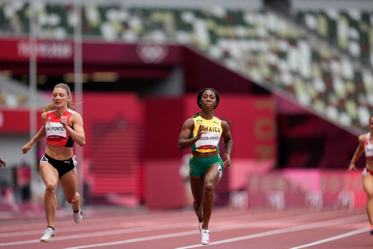 'Wow! Wow!' Women get Olympic track off to a sizzling start