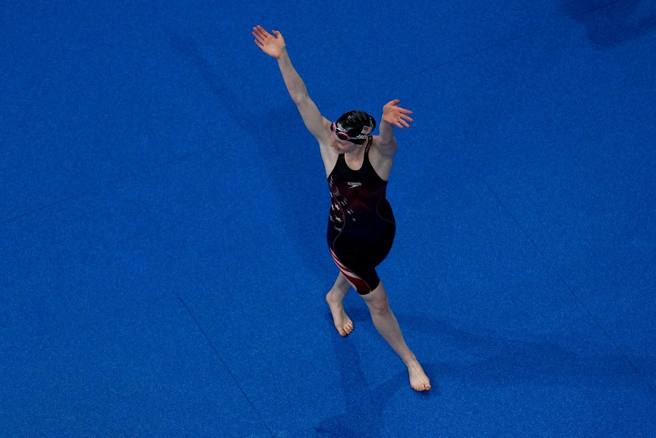 Doing It For The A: Alaska's first Olympic swimmer wins gold