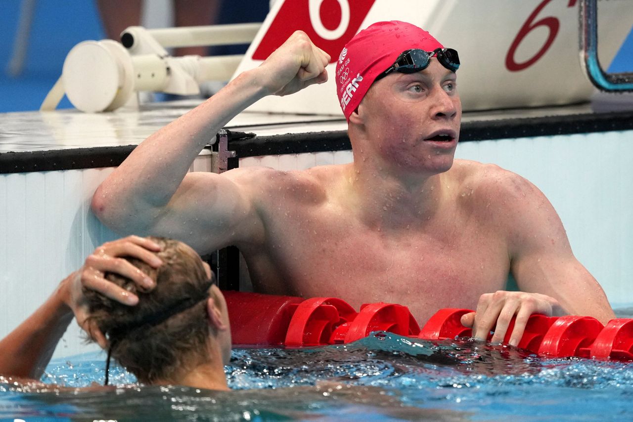 Brit swimmer Dean beats COVID twice to win gold at Olympics