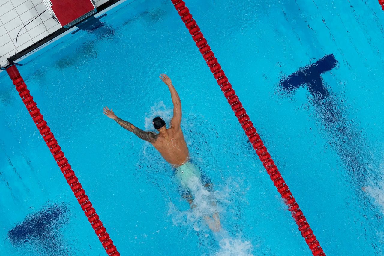 South African sets first individual swimming WR at Tokyo