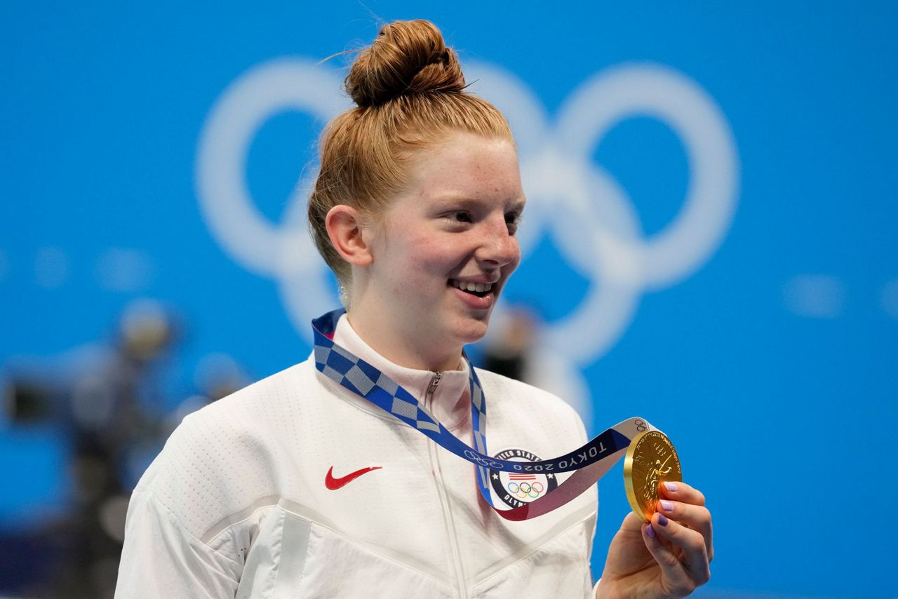 Doing It For The A: Alaska's first Olympic swimmer wins gold