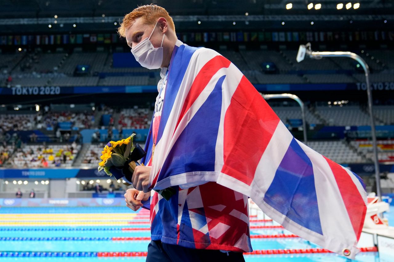 Brit swimmer Dean beats COVID twice to win gold at Olympics