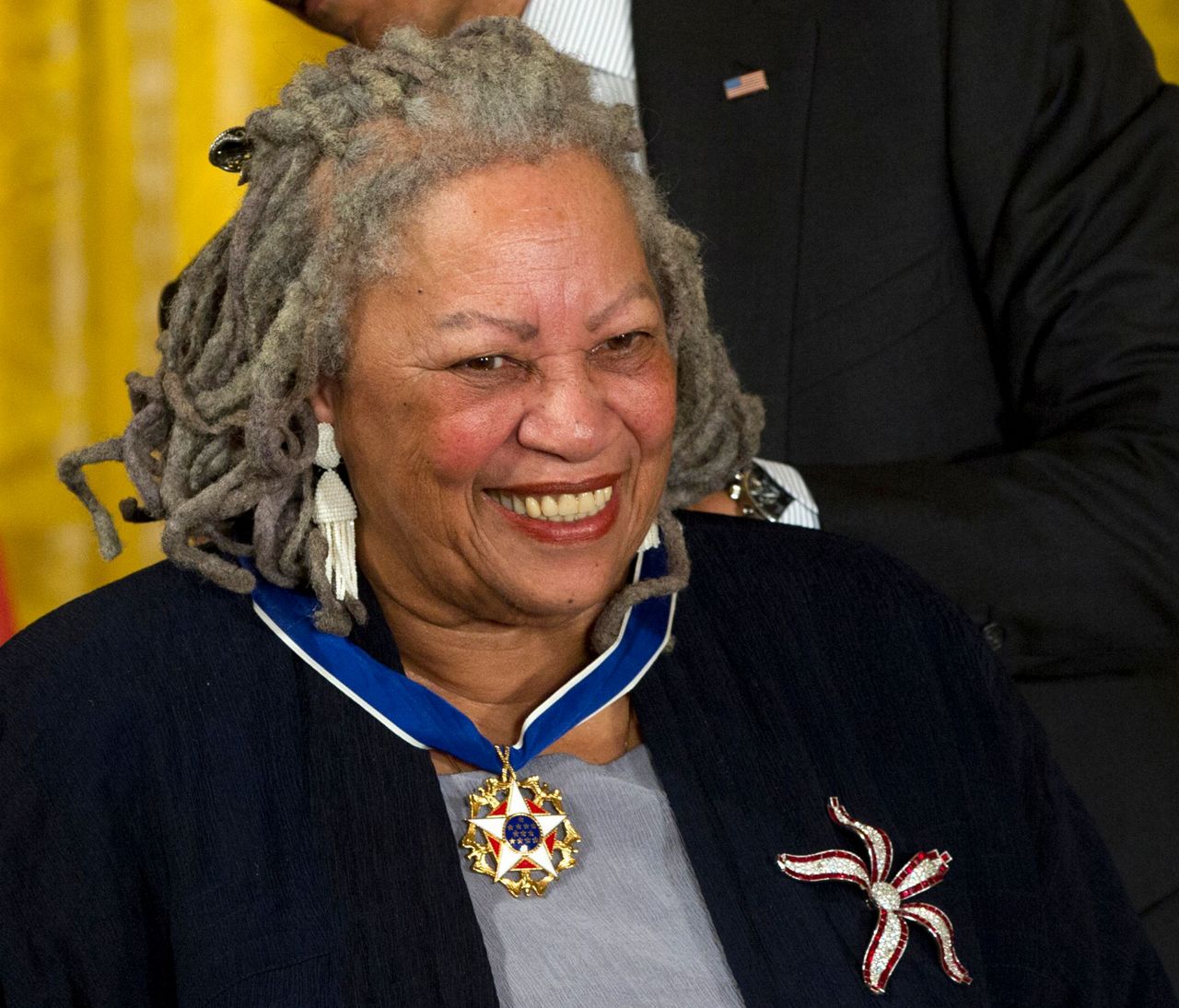 Toni Morrison honored with new stamp, unveiled at Princeton