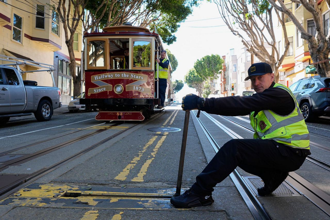 Riders can climb 'halfway to the stars' on San Francisco cable car ...