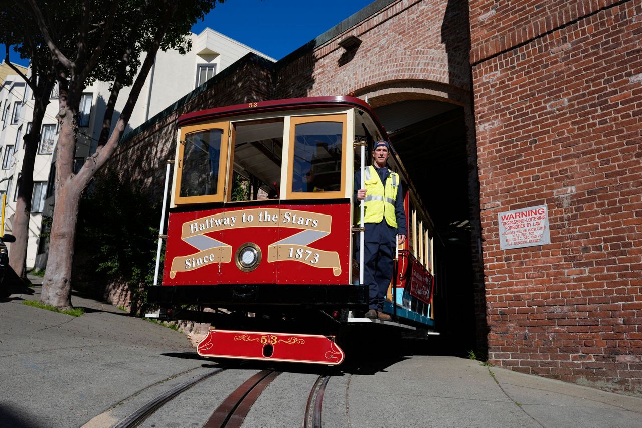 Riders can climb 'halfway to the stars' on San Francisco cable car ...
