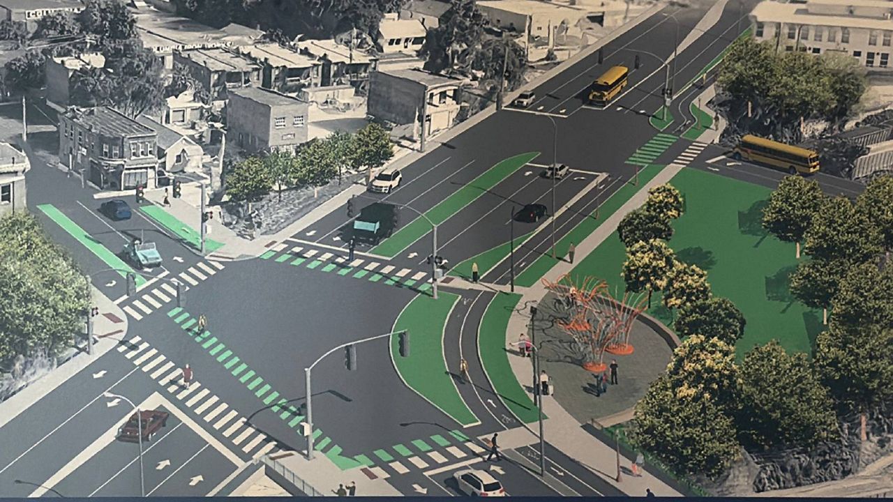 Construction underway on the Tower Grove Connector