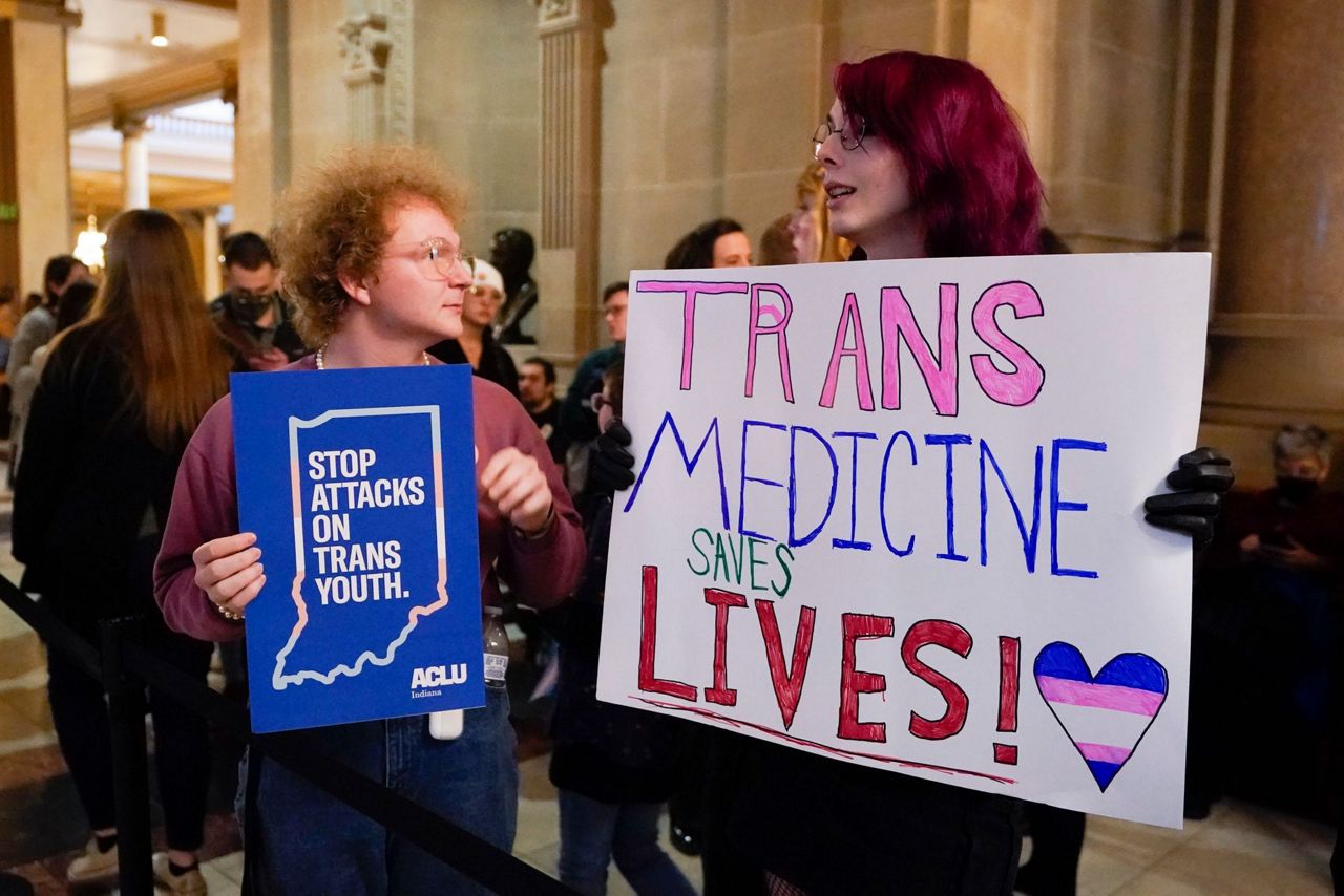 Indiana governor signs ban on gender-affirming care