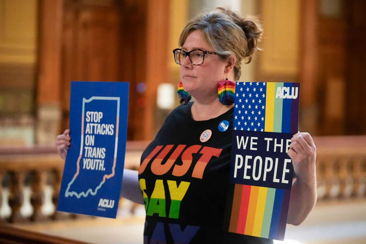 Indiana governor signs ban on gender-affirming care