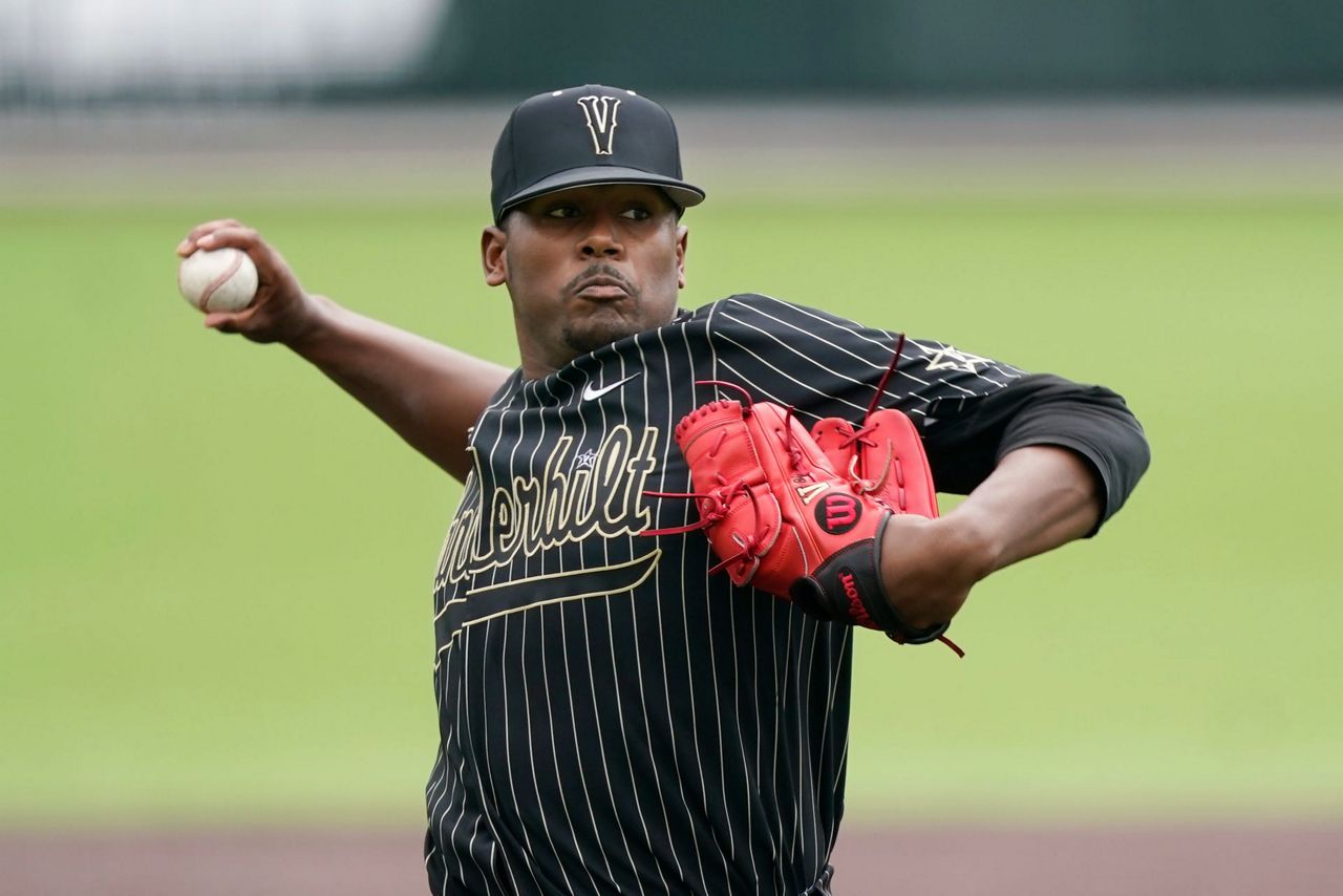 Former Vandy star Kumar Rocker back on the mound in minors