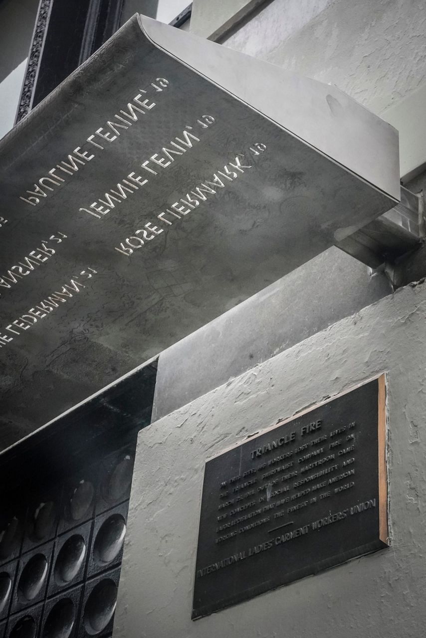 Memorial honors 1911 Triangle Shirtwaist factory fire deaths that ...