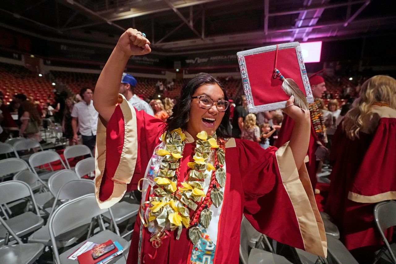 Native students exercise right to wear regalia at graduation