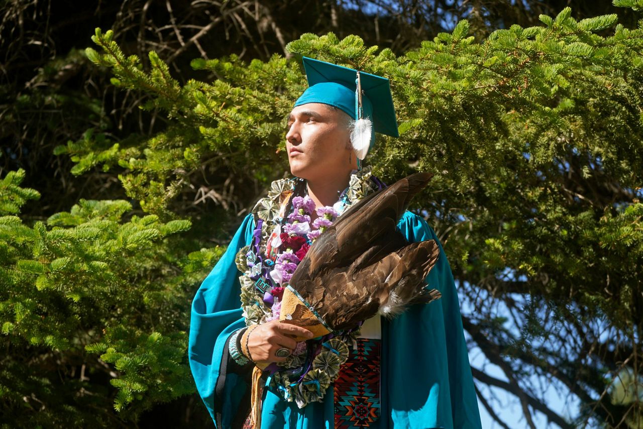 Native students exercise right to wear regalia at graduation