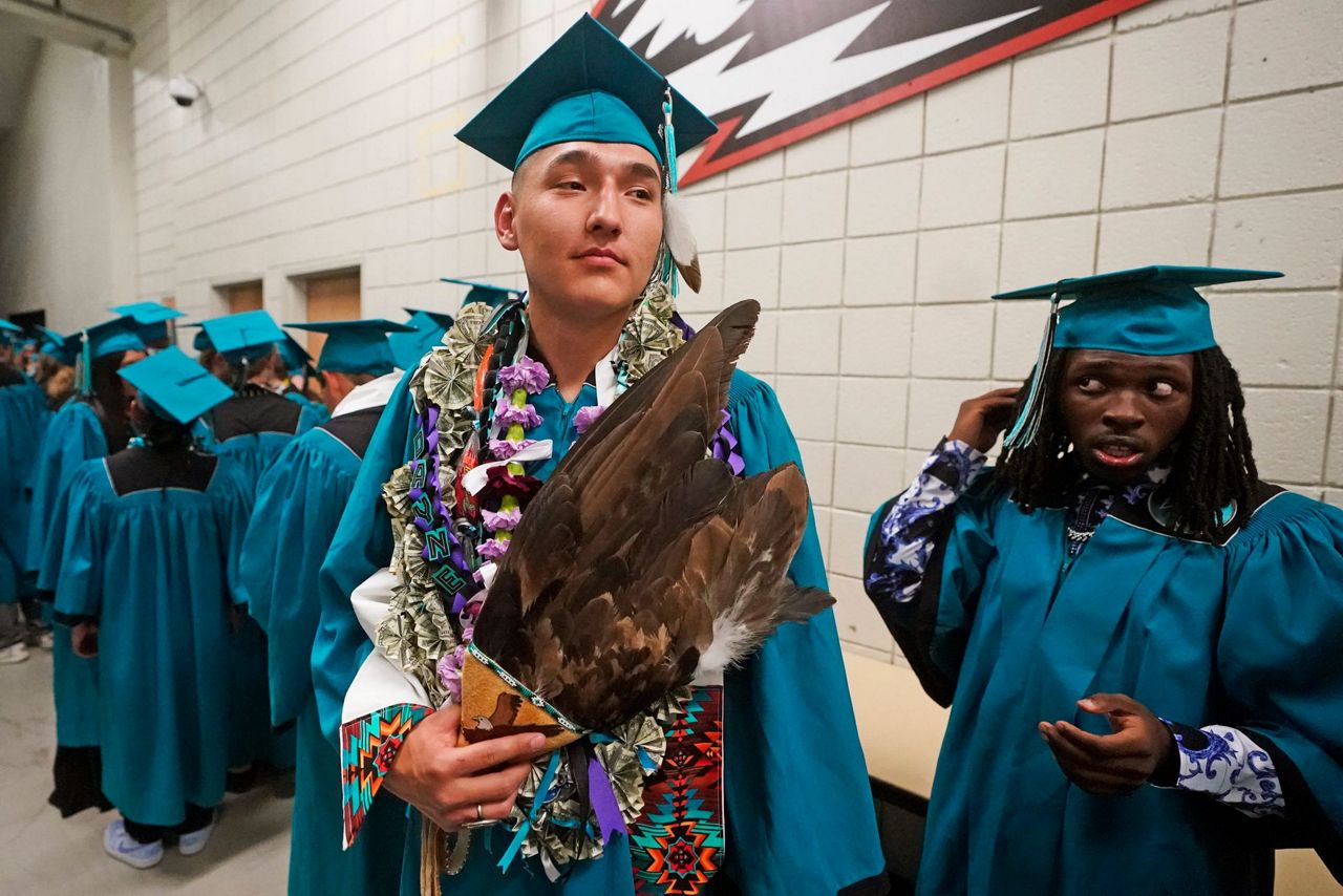 Native students exercise right to wear regalia at graduation