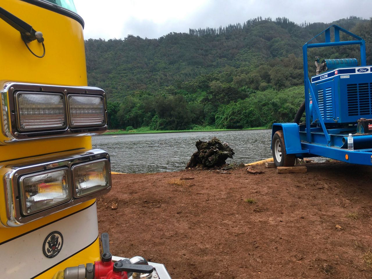 Honolulu dam's neighbors warned as storm raises water levels