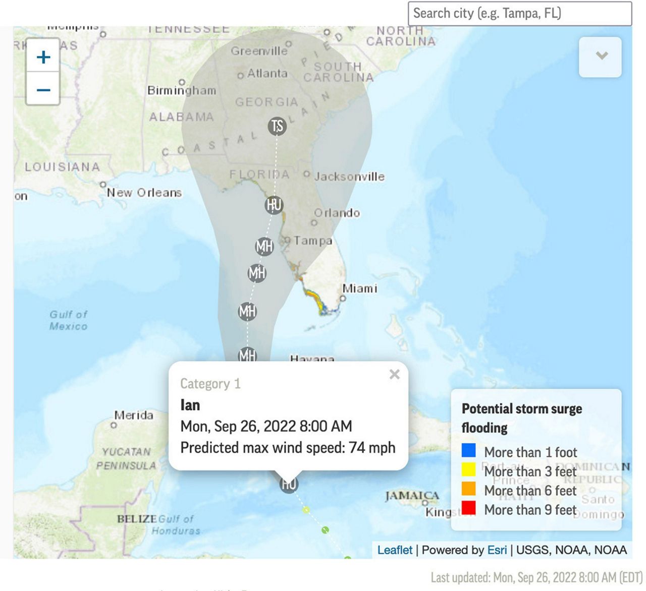 Hurricane Ian lashes Cuba, aims at Florida as possible Cat 4