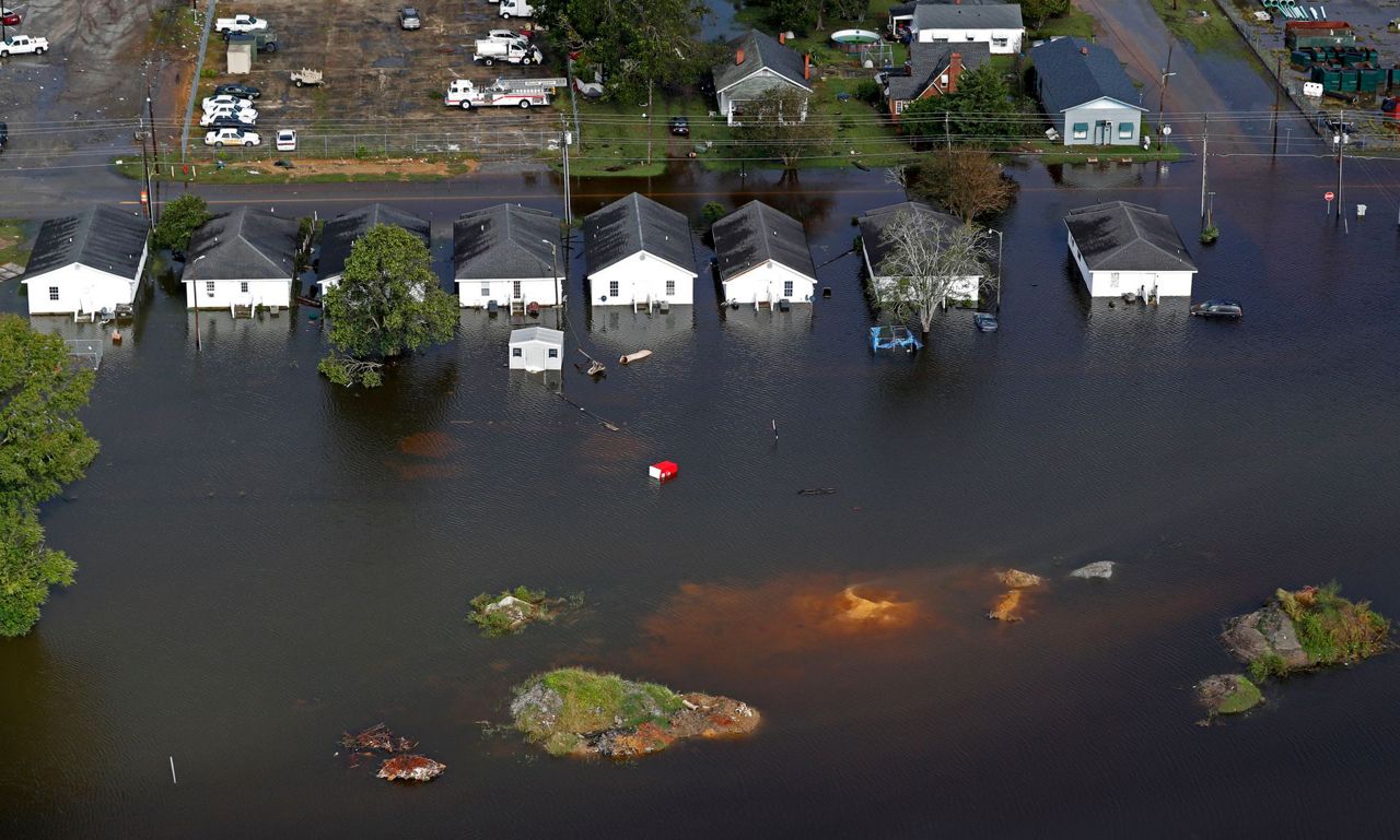 After the hurricane comes the deluge on South Carolina coast