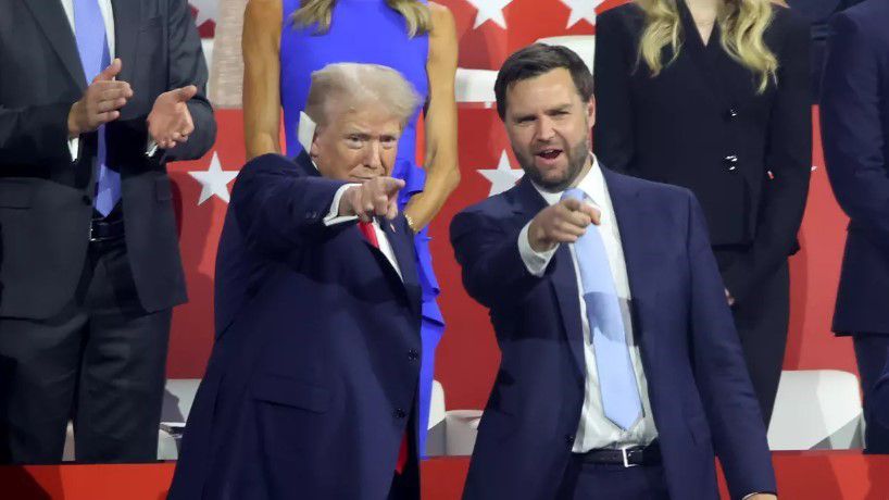 Vance speaks at RNC and Dems hold off on Biden vote