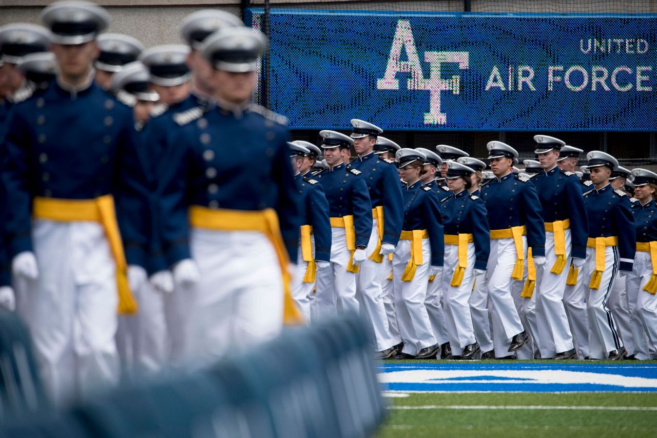 Trump addresses Air Force Academy graduates