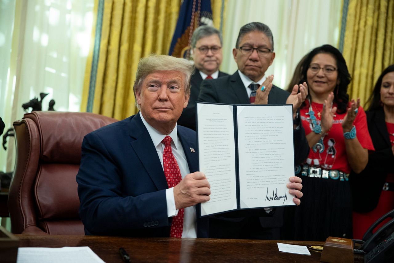 Trump order creates task force on missing American Indians