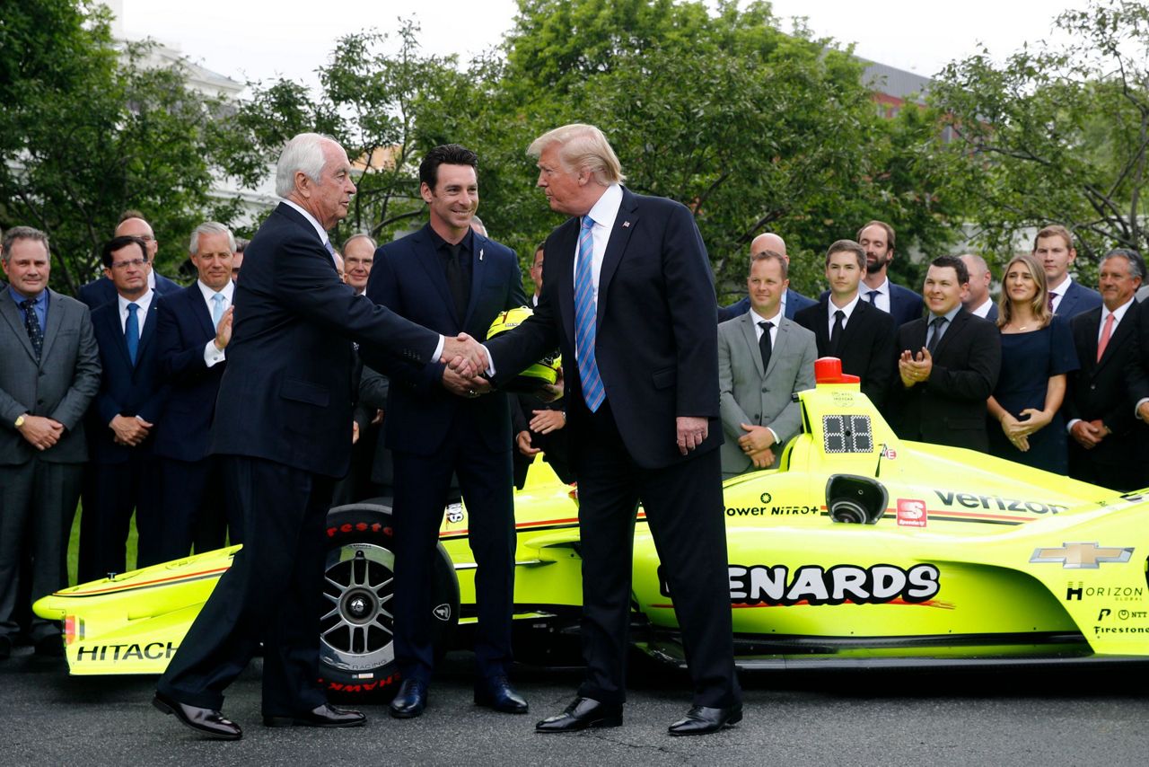 Indy 500 winner Simon Pagenaud relishes White House visit