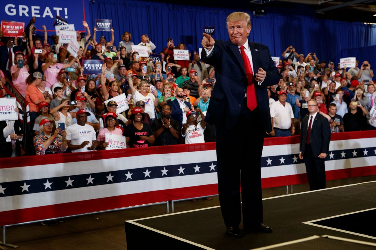 Trump's North Carolina rally to be a test for his clout, GOP