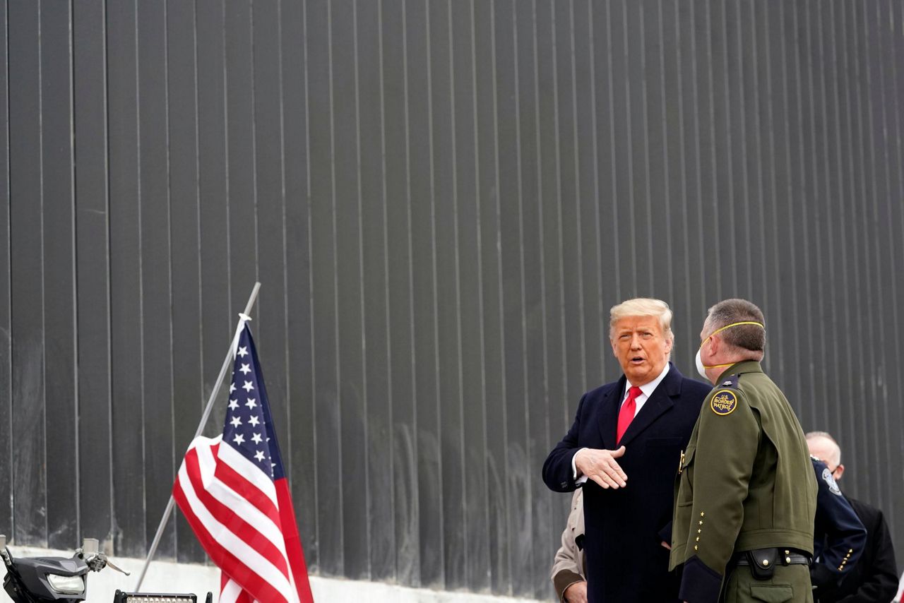 Trump heads to Texas border in final days to showcase wall