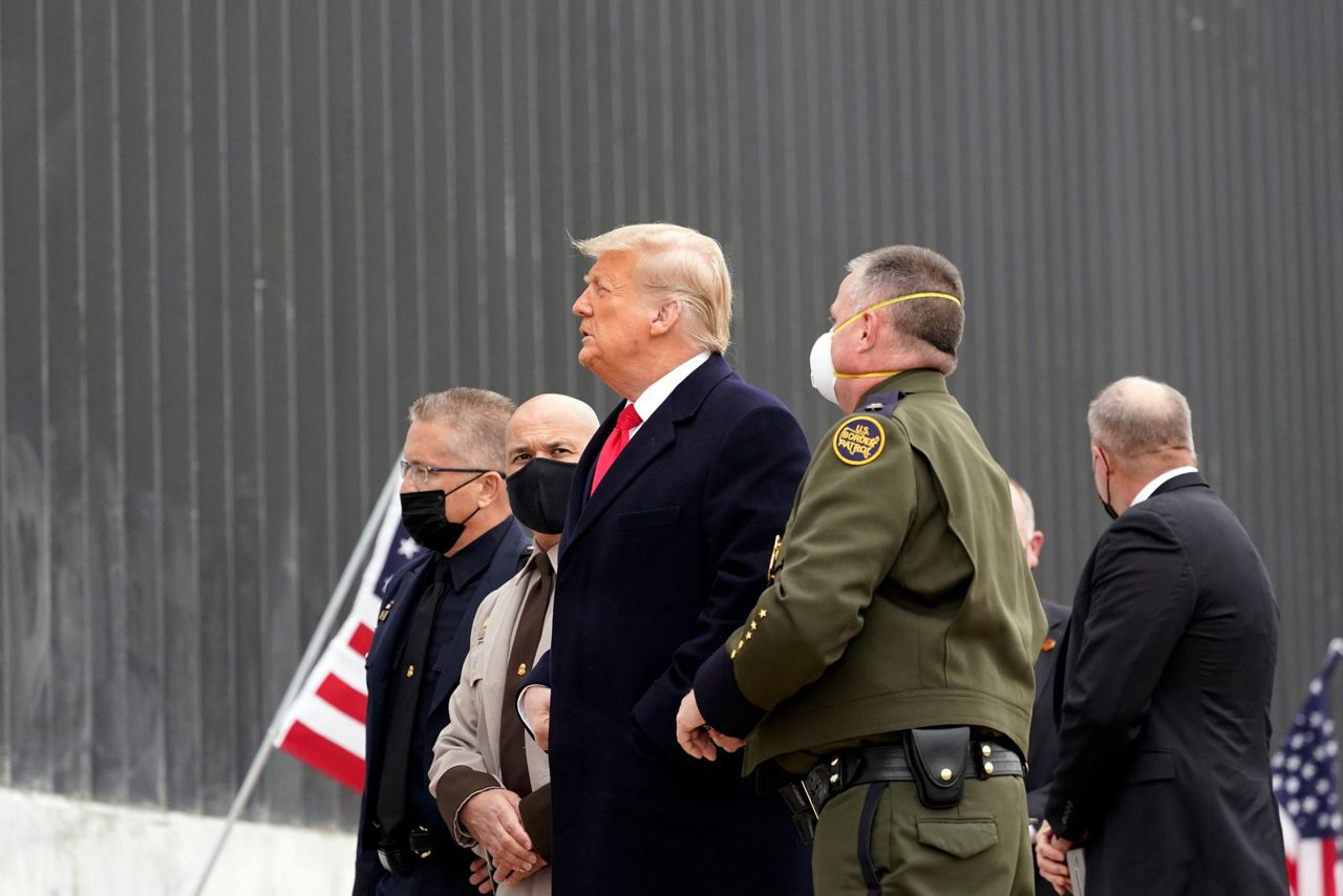 Trump heads to Texas border in final days to showcase wall