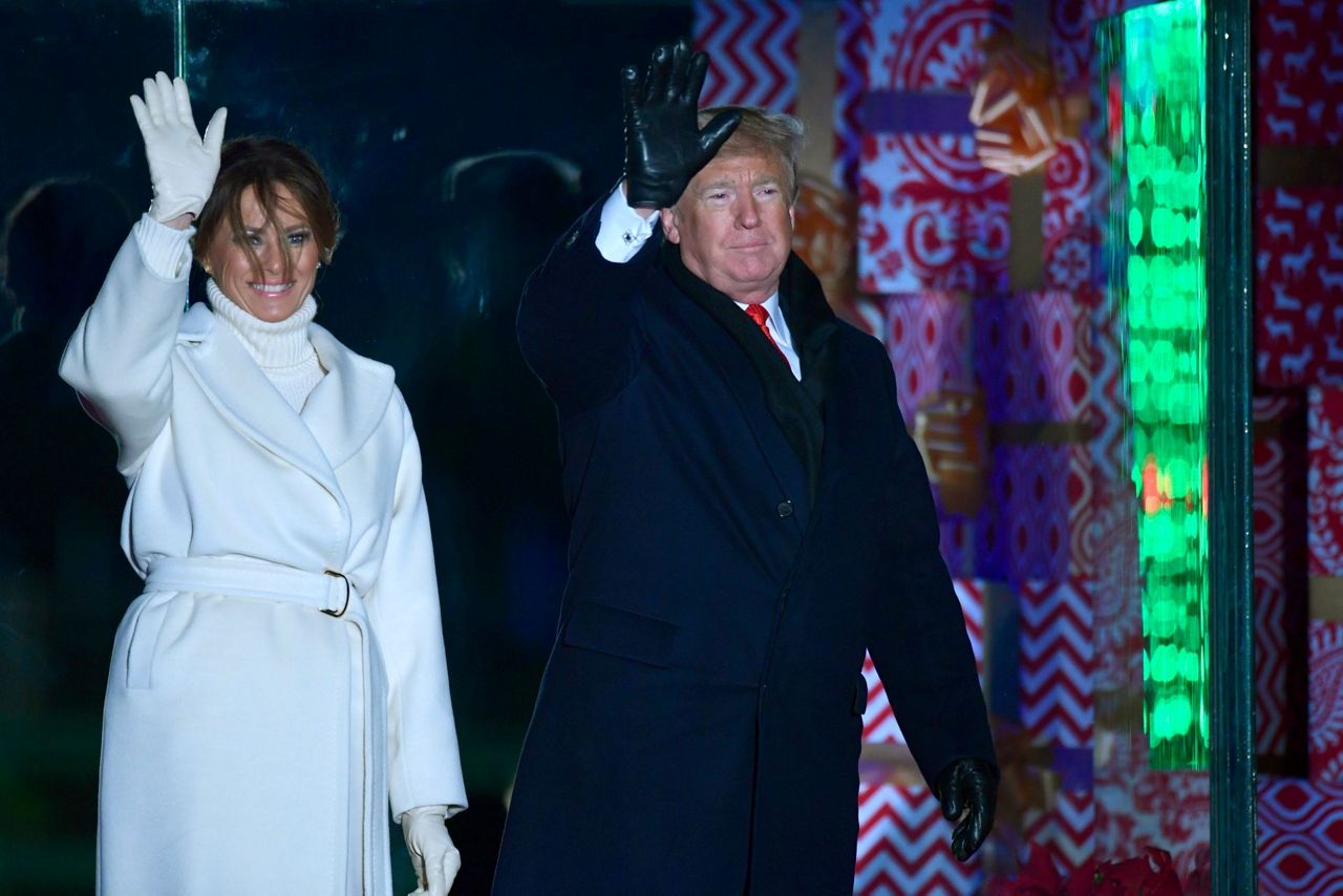 Hit the switch: Trumps light National Christmas Tree