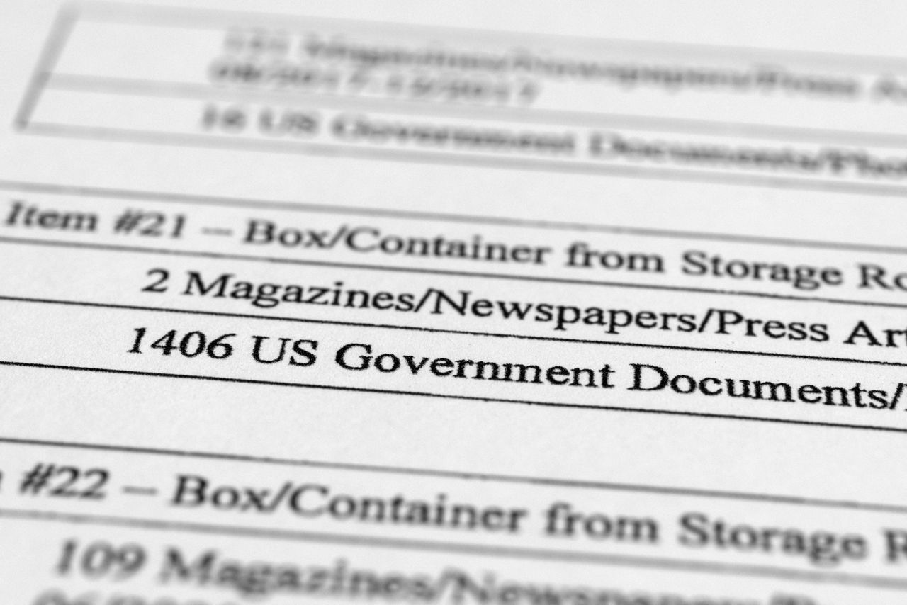 Empty folders among items found in FBI search of Trump home