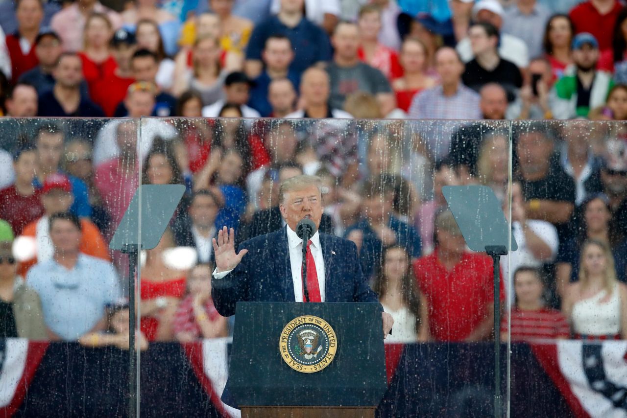 Interior estimates its cost for Trump July 4th at $2.45M